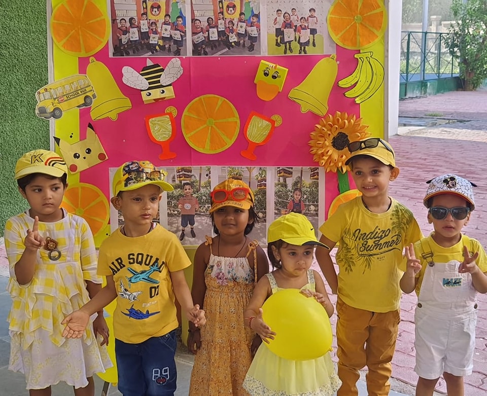 Yellow Colour Week – Delhi Public School, Azaad Nagar Kanpur