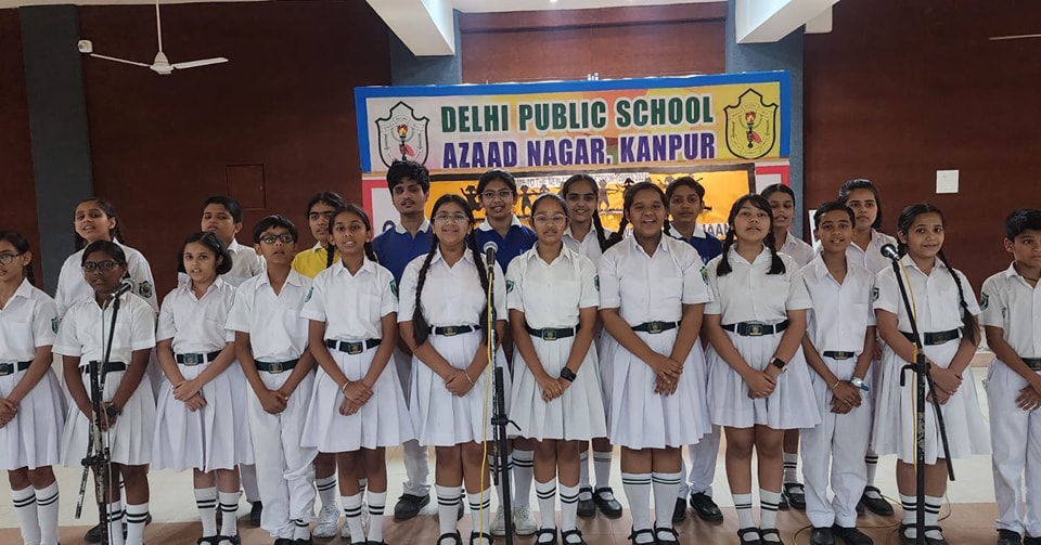 Welcome Assembly – Delhi Public School, Azaad Nagar Kanpur