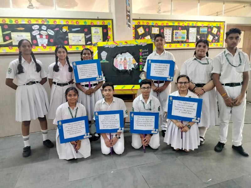 Teacher’s Day Assembly – Delhi Public School, Azaad Nagar Kanpur
